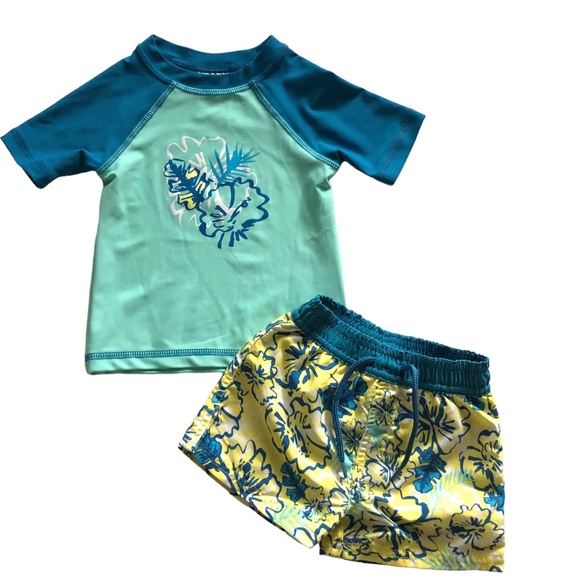 Floatimini | Swim | Floatimini Swim Trunks Rashguard Shirt Sun Hat 2m ...